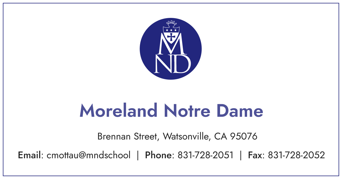 Moreland Notre Dame | Home